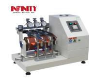 China NBS Rubber Abrasion Testing Machine RS-8200 with 2265g Load Capacity and 150mm Grinding Wheel for ASTM D1630 Compliance for sale
