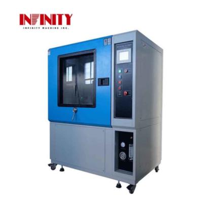 China 220V 50Hz IEC60529-2001 Environmental Test Chambers AC220V 50Hz 5A ￠0.4mm 100～500Kpa for sale