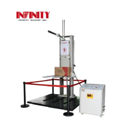 China High Precise Packaging Drop Test Machine For Impact Resistance Test Double Track 1400mm for sale