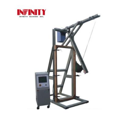 China Impact Height 300~1200mm Electric Safety Glass Shot Bag Impact Testing Machine for sale