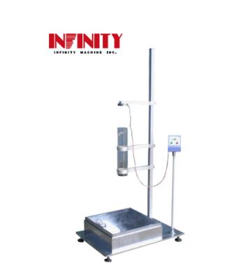 China RS-8220LQ Laminated Glass Impact Testing Machine with 600-1500mm Height & 1040g/2260g Steel Balls for Architectural Safety Standards for sale