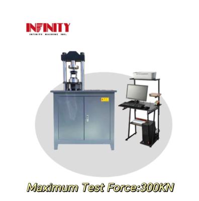 China Test Force Measurement Range 4%-100%FS KN φ130mm Piston Diameter Peak Value Micro Electro-hydraulic Servo Compression for sale