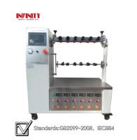 China IN-8100A Plug Bending Tester with 1-180° Adjustable Angle and 132kg Weight for Cable Fatigue Testing for sale