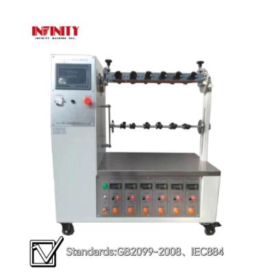 China IN-8100A Plug Bending Tester with 1-180° Adjustable Angle and 132kg Weight for Cable Fatigue Testing for sale