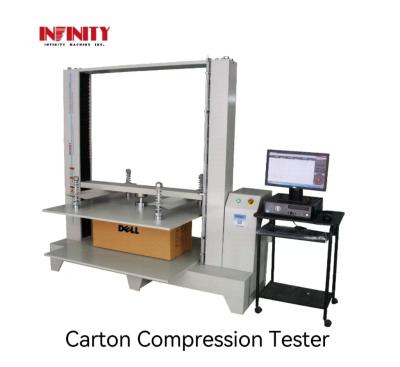 China Carton Compression Tester For Stacking Test Of Corrugated Paper Box And Honeycomb Box for sale