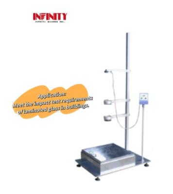 China GB/T9962-1999 Impact Testing Machine for Architecture Laminated Glass Impact Test for sale
