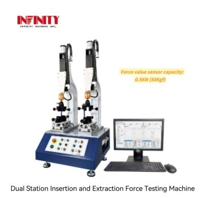 China Dual Station Insertion Extraction Force Testing Machine For Phone USB Interface for sale