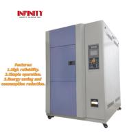 China Three Box High Reliability Programmed Cold And Hot Impact Test Chamber For Machinery Industry for sale