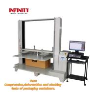 China AC Servo Motor Drive Accurate Positioning Package Container Compression Tester for sale