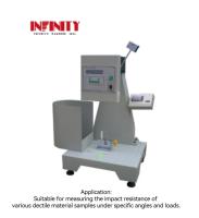 China ISO 180 Standard 11J 22J IZOD Digital Impact Test Machine for Ductile Materials for sale