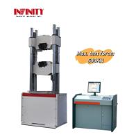 China 12KN-600KN Low Noise Microcomputer Controlled Hydraulic Universal Testing Machine for sale
