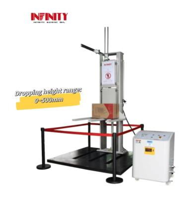 China Height Range 0～500mm Digital Display Large Packaging Zero Drop Testing Machine for sale