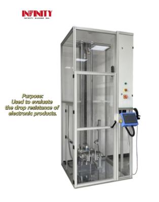 China Mobile Device Directional Drop Testing Machine Free Fall Drop Tester IEC 60068-2-31 IEC 60068-2-32 for sale