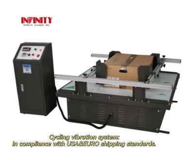 China Good Cost Performance Simulated Transport Vibration Test Bench Max Load 100kg for sale