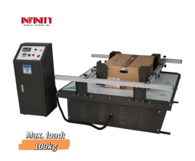 China IZ1010 Cycling Type Package Shipping Testing Simulated Transport Vibration Test Bench for sale
