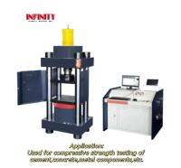China 1500KN Micro Computer Control Electro Hydraulic Servo Compression Testing Machine for sale