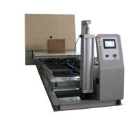 China Slope Inclined Impact Testing Machine With LCD Panel For Box / Carton Packing Material for sale