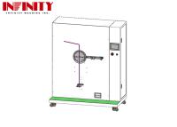 China ISO 19642-2 Compliant Cable Flex Tester for SFF-8417 Multi Conductor Cable with 10~60rpm Test Speed for sale