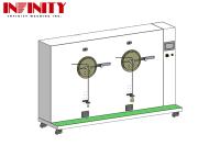 China ISO 19642-2 Compliant Flex Cycle Testing Machine With 10~60rpm Adjustable Speed And ±90° Angle Range For Automotive Cables for sale