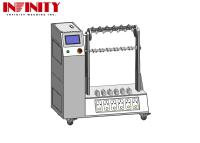 China Flexible Cable Flexing Test Machine With Adjustable Bending Angle 1~180° IEC 60884-1 Standard And 6 Sets Jig for sale