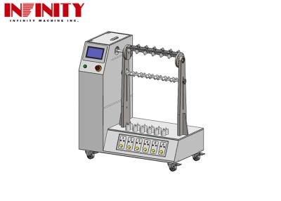 China Wire Fatigue Tester with Adjustable Bending Angle 1~180° Complies with IEC 60884-1 Standards and 6 Sets Jig with Adjustable Load for sale