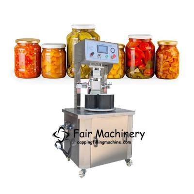 China 15BPM 3PH Screw Capping Machine Food Sauce Jar Filling 1.5KW for sale