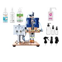 China 6KG/M3 120W Screw Capping Machine Twist Off Spray Trigger Bottle Capper 30BPM for sale