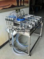 China 0.6mpa GMP Ketchup Filling Machine for Tomato Sauce 5 Nozzles 0.1m3/min for sale