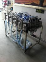 China 0.6mpa GMP Ketchup Filling Machine for Tomato Sauce 5 Nozzles 0.1m3/min for sale