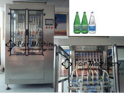 China 2KW SS304 Mineral Water Bottle Filling Machine , 16BPM Beer Can Filling Machine 8 Heads for sale