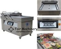 China 60Hz 3PH Double Chamber Vacuum Packing Machine , SGS Thermoforming Vacuum Packaging Machine for sale