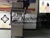 China 2Kw 1L Perfume Filling Machine , 80BPM Semi Automatic Water Bottle Filling Machine for sale