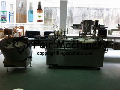China 380V 2KW Capping Filling Machine Beverage Stand Up Pouch Sealing 4500B/H for sale