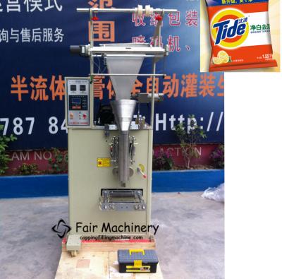 China 2.5Kw 40BPM Powder Pouch Packing Machine , 220VAC Washing Powder Packing Machine for sale