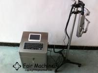 China 220VAC Ink Jet Printing Machine , SGS 50PCS/min Bottle Expiry Date Printing Machine for sale