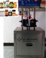 China 1.5KW 380V Vacuum Capping Machine , 25B/Min Twist Off Capping Machine for sale