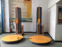 China 1.5KW 1500mm Skid Wrapping Machine , 110VAC Automatic Pallet Shrink Wrap Machine for sale