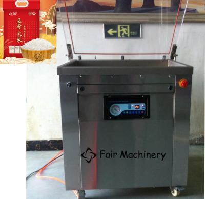 China 5kg 1.2KW Rice Vacuum Packaging Machine , 50VAC Single Chamber Vacuum Packing Machine for sale