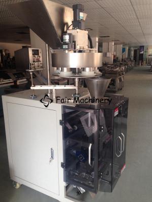 China 0.04mm Film PLC FFS Packaging Machine , 5BPM Gusset Pouch Packing Machine for sale