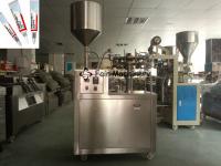 China 30B/Min 50ml Tube Sealing And Filling Machine , 1.7KW Cream Tube Filling Machine for sale