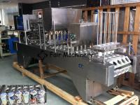 China 380V 50Hz Cup Filling Sealing Machine Foil PP PE PET Cup for Yogurt 3PH for sale