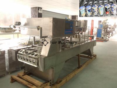 China 60HZ 5400BPH Automatic Cup Filling Sealing Machine For Milk Tea 9KW for sale