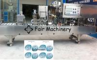 China 7.5KW 5400B/H Cup Filling Sealing Machine For Liquid Water Plastic 6 Cups 380V for sale