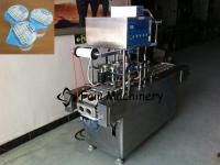 China 1800B/H 220VAC Cup Filling Sealing Machine For Mango Juice 4KW for sale
