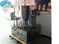 China 0.7MPa 800cups/H Cup Filling Sealing Machine Auto Rotary 50HZ for sale