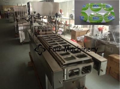 China 1800BPH 3.6KW Plastic Box Sealing Machine , 220VAC Industrial Filling Machine for sale