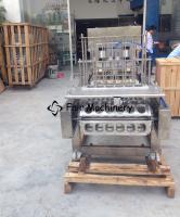 China 0.8Mpa 90pcs/min Jam Jar Filling Machine , 7.8Kw Liquid Filling And Capping Machine for sale