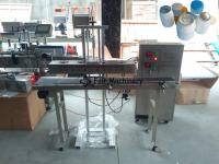 China 50B/Min 1.8KW Screw Capper Machine , SS316 Automatic Aluminum Foil Sealing Machine for sale