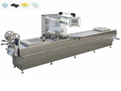 China 10KW 60m3/H Sausage Vacuum Packaging Machine , 0.6mpa Shrink Film Packing Machine for sale