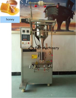 China 5Bag/Min SGS ISO Liquid Pouch Packing Machine For Honey Sachet 0.4mpa for sale